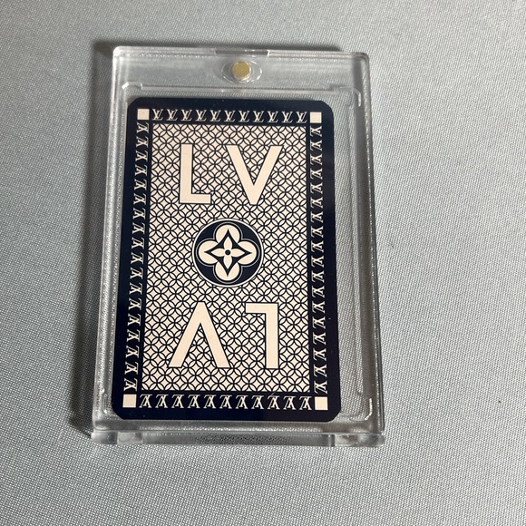 Louis Vuitton | Other | Low Start Lv Playing Card | Poshmark